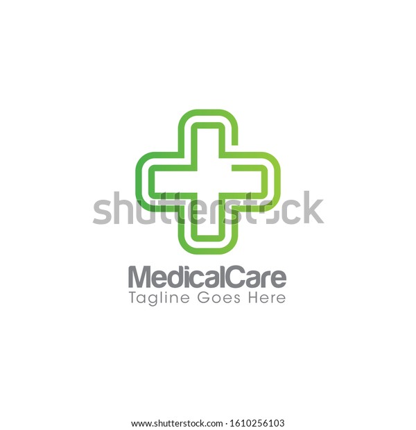 Cross Medical Logo Icon Vector Template Stock Vector (Royalty Free ...