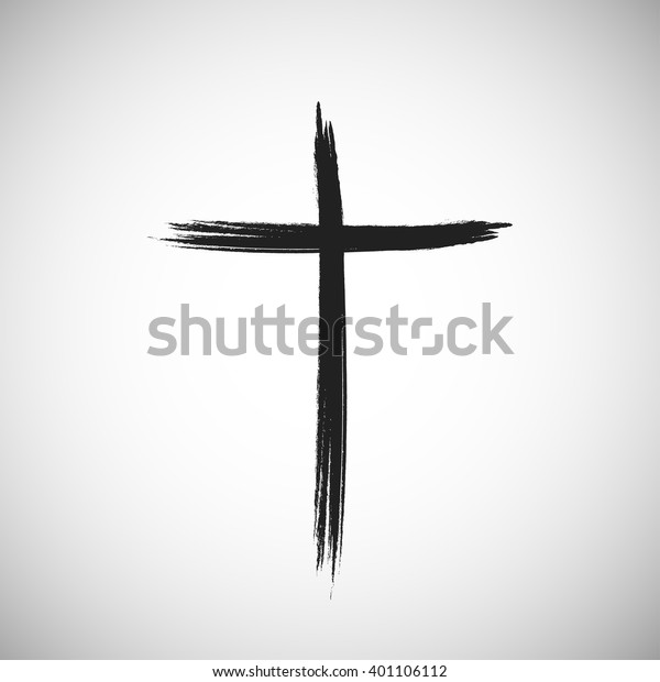 Cross Painted Brushes Stock Vector (Royalty Free) 401106112