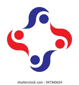 Cross People Logo Vector: เวกเตอร์สต็อก (ปลอดค่าลิขสิทธิ์) 347360714 ...