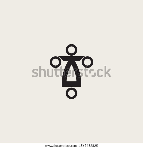 Cross Symbol Logo: vector de stock (libre de regalías) 1567462825 ...