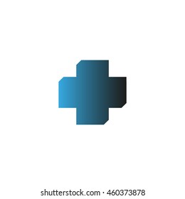 Cross Symbol Medicine Icon Stock Vector (Royalty Free) 460373878 ...