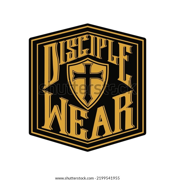 Cross T Shirt Design Vector Stock Vector (Royalty Free) 2199541955 ...