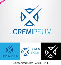 20,720 X in and circle logo Images, Stock Photos & Vectors | Shutterstock