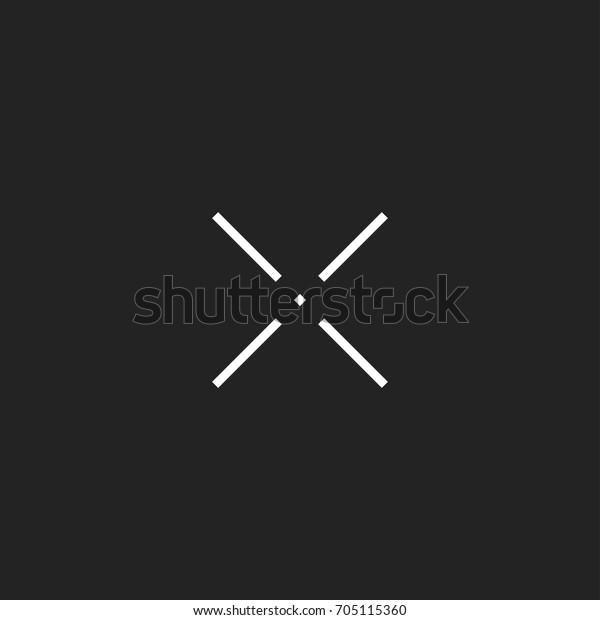 Crosshair Cursor Pointer Icon Vector 库存矢量图（免版税）705115360 | Shutterstock