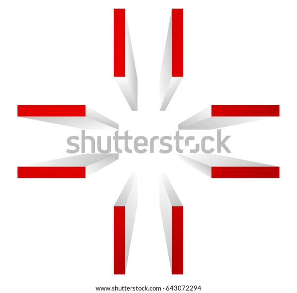 Crosshair Target Mark Symbol Align Precision Stock Vector (Royalty Free ...