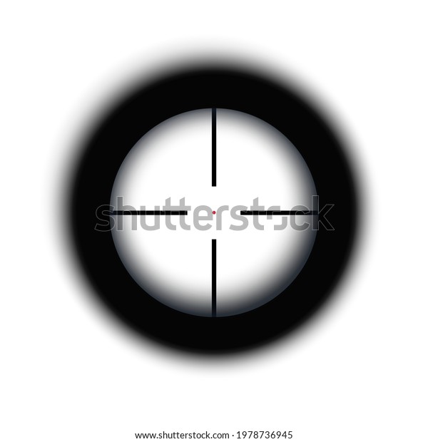 Crosshairs Sniper Scope Reticle Cross Hairs : image vectorielle de ...