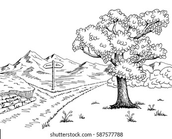 9,715 Pathway drawing Images, Stock Photos & Vectors | Shutterstock