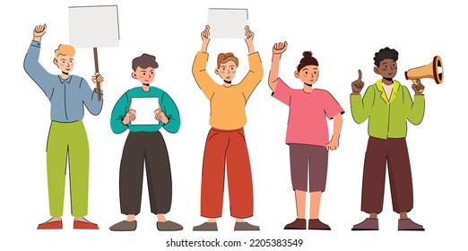 3,097 Boy Protest Stock Vectors, Images & Vector Art | Shutterstock