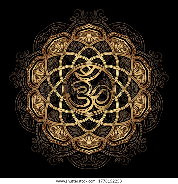Crown Chakra Sahasrara Seventh Chakra Sacral Stock Vector (Royalty Free ...