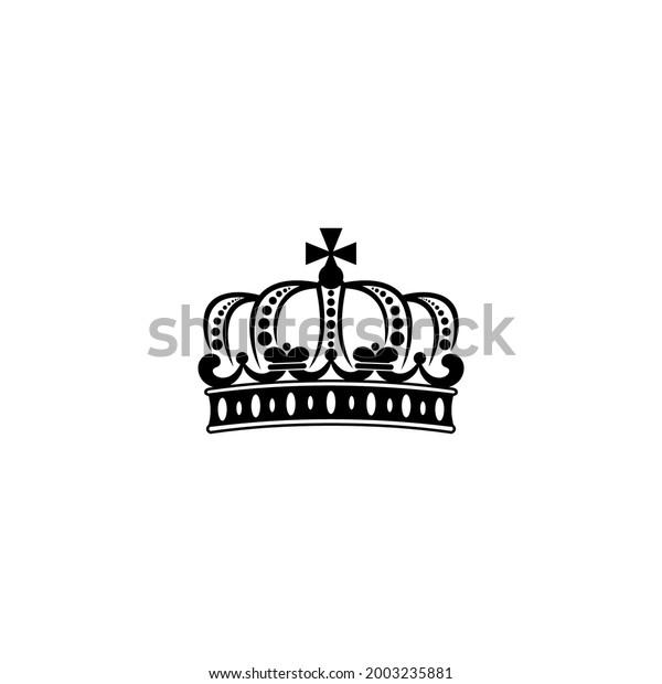 Crown Earl Vector Illustration Black Isolated: เวกเตอร์สต็อก (ปลอดค่า ...