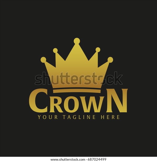 Crown Hotel Logo Emblem Vector Logo Stock Vector (Royalty Free ...