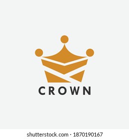 Crown Logo Icon Company Vector Stock Vector (Royalty Free) 1870190167 ...