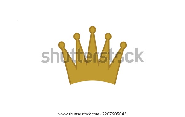 Crown Logo Sign Vector Image Stock Vector (Royalty Free) 2207505043 ...