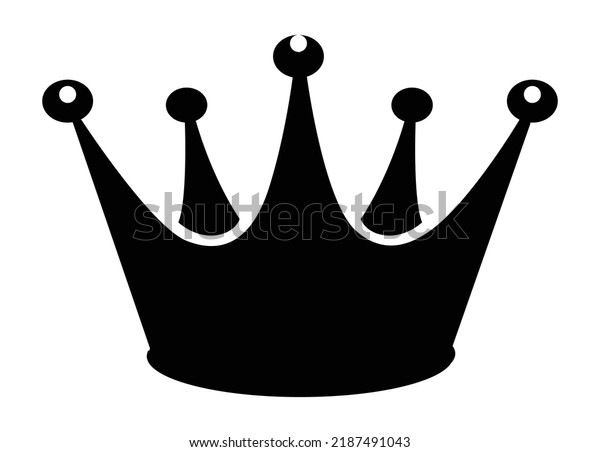 Crown Symbols Crown Icon Vector Illustration Stock Vector (Royalty Free ...