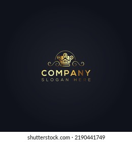 Crown Vector Art Logo Design Stock Vector (Royalty Free) 2190441749 ...