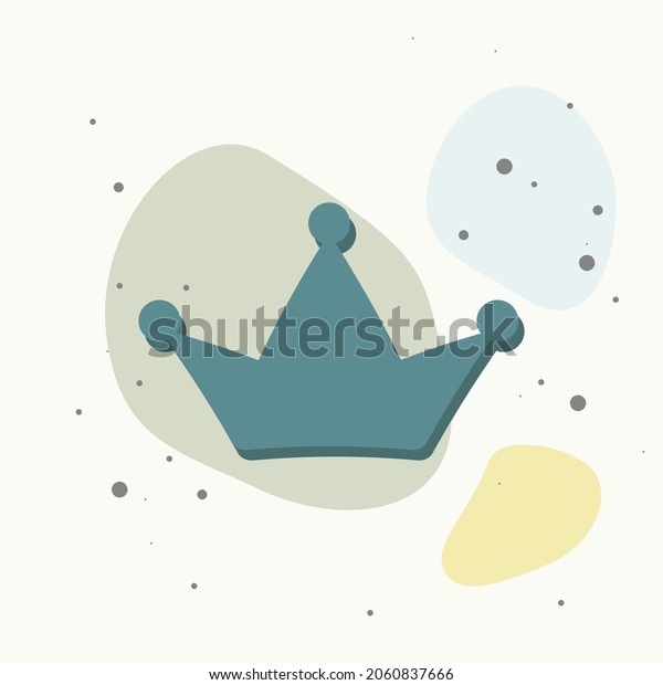 Crown Vector Icon Symbol Greatness On Stock Vector (Royalty Free ...