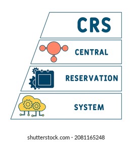 Crs Central Reservation System Acronym Business Stock Vector (Royalty ...