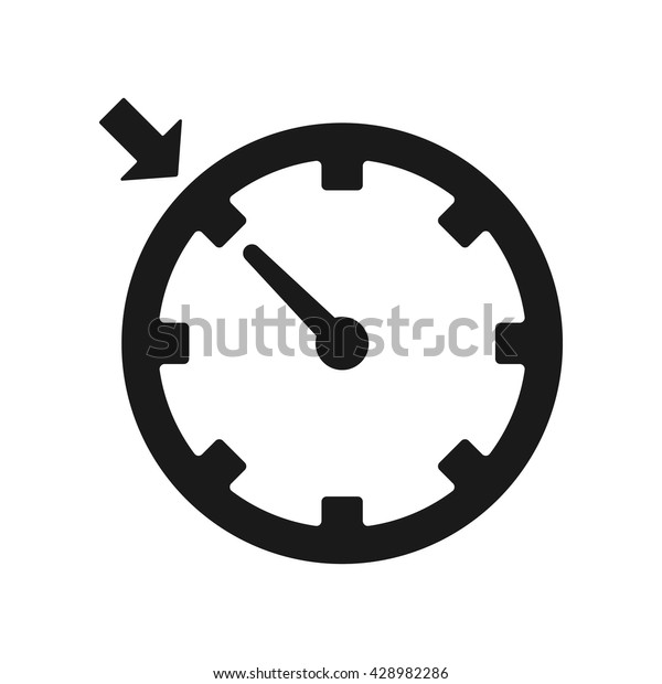 Cruise Control Icon Vector Illustration On Stock Vector (Royalty Free ...