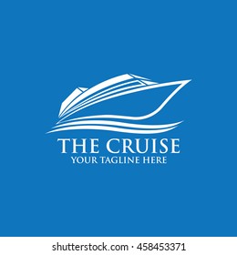 Creative Ship Concept Logo Design Template Stock Vector (Royalty Free ...