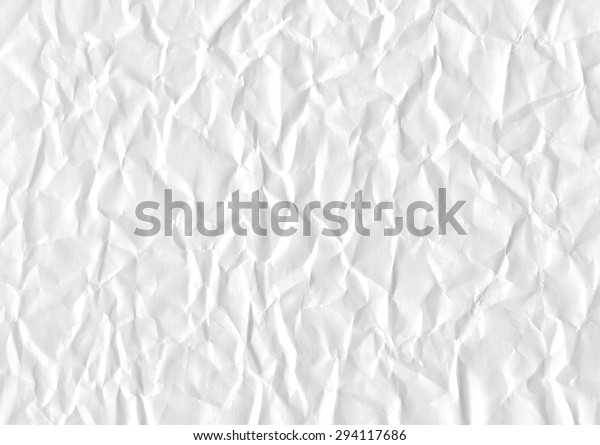 Crumpled Paper Texture Realistic Paper Background 스톡 벡터(로열티 프리 ...