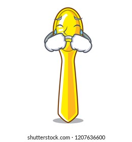 Crying Cartoon Plastic Spoon On Plate Stock Vector (Royalty Free ...