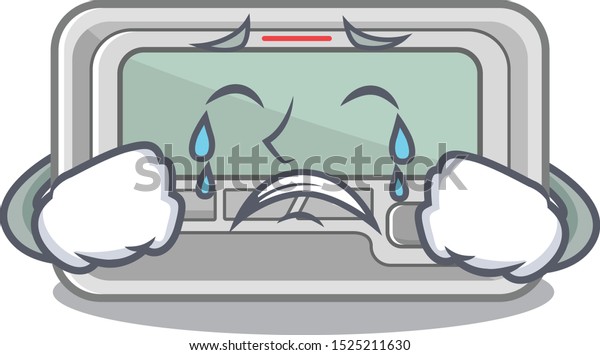 Crying Toy Pager Character Shape Stock Vector (Royalty Free) 1525211630 ...