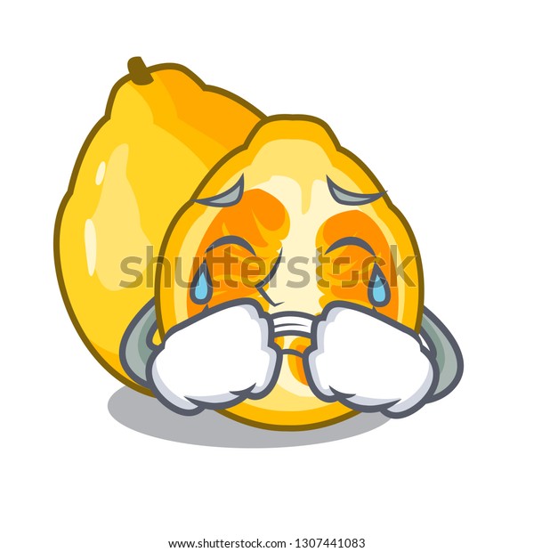 Crying Ugli Fruit Cartoon Fridge Stock Vector (Royalty Free) 1307441083 ...