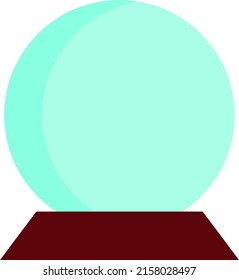 Crystal Ball Vector Art Stock Stock Vector (Royalty Free) 2158028497 ...