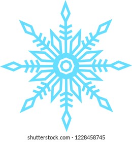 Crystal Snow Stock Vector (Royalty Free) 1228458745