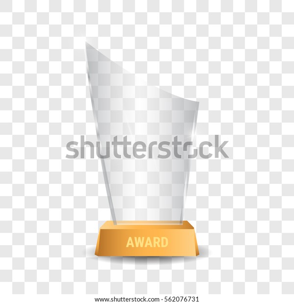 Crystal Trophy Award Vector Illustration Vector Stock Vector (Royalty ...