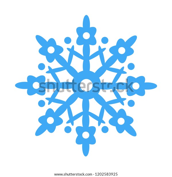 Crystal Winter Snow Vector Logo Element Stock Vector (Royalty Free ...