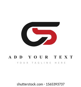 Cs Logo Illustration Vector Art Stock Vector (Royalty Free) 1565393737 ...