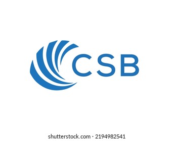 Csb Letter Logo Design On White Stock Vector (Royalty Free) 2194982541 ...