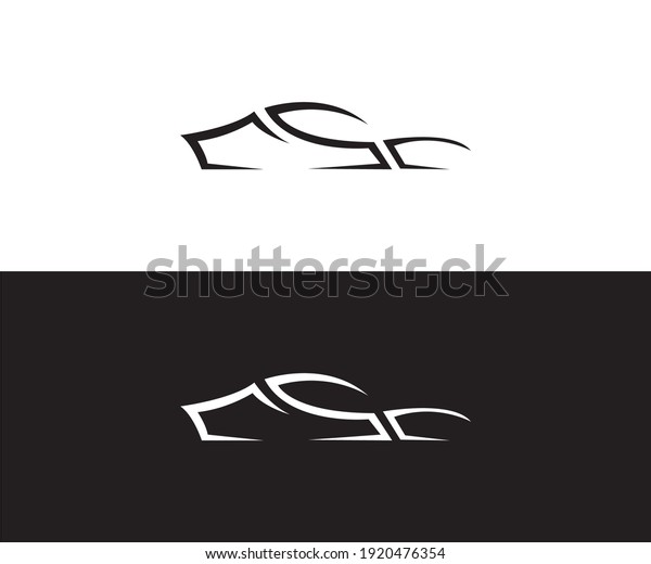 Csc Car Line Logo Vector Stock Vector (Royalty Free) 1920476354 ...
