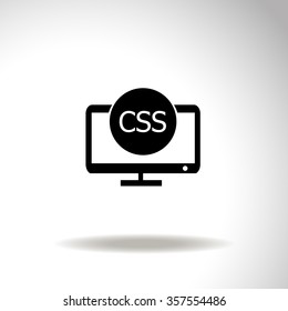 Css Icon Programming Language Stock Vector (Royalty Free) 388773748