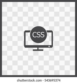 Css Vector Icon Isolated Illustration Business Stock Vector (Royalty Free) 543695374 | Shutterstock