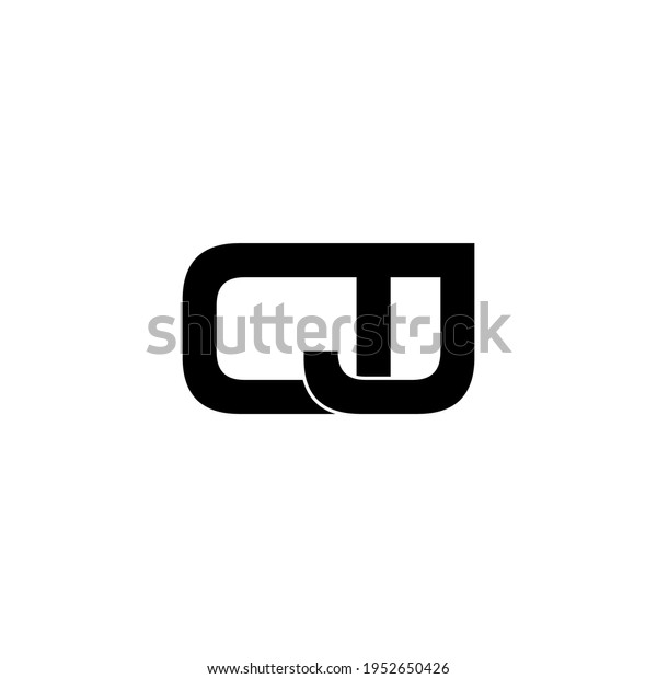Ctj Letter Original Monogram Logo Design Stock Vector (Royalty Free ...