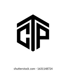 Cta Letter Logo Design Polygon Monogram Stock Vector (Royalty Free ...