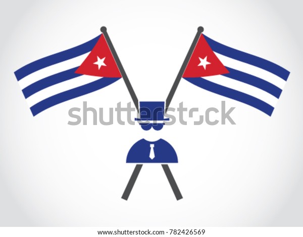 Cuba Emblem Mafia Stock Vector (Royalty Free) 782426569