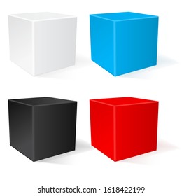 Opened Color Boxes Stock Vector (Royalty Free) 197106827 | Shutterstock