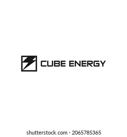 Cube Energy Logo Design Vector Logo Stock Vector (Royalty Free ...