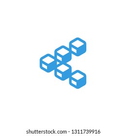 Cube Letter C Logo Stock Vector (Royalty Free) 1311739916 | Shutterstock