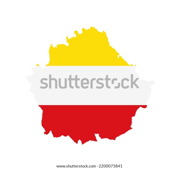 Cuenca Map Flag Vector Silhouette Illustration Stock Vector (Royalty ...