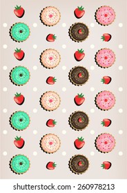1,076 Cupcake top view vector Images, Stock Photos & Vectors | Shutterstock