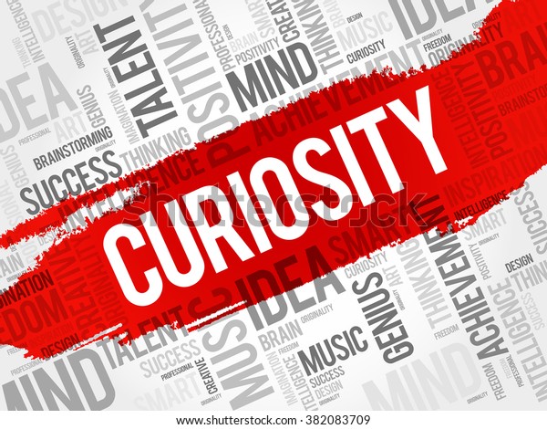 Curiosity Word Cloud Business Concept Stock Vector (Royalty Free ...