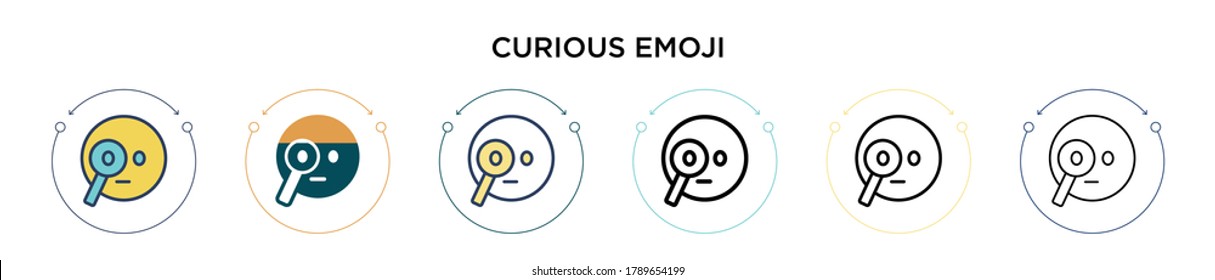 731 Curious Emoji Stock Vectors, Images & Vector Art | Shutterstock