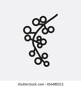Currant Icon Illustration Isolated Vector Sign Stock Vector (Royalty ...