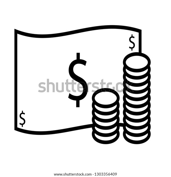 Currency Conceptual Design Illustrator Vektor Stock Vector (Royalty ...