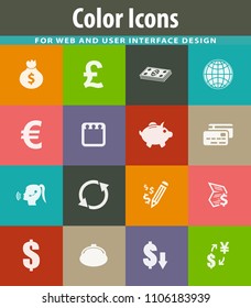 Currency Exchange Vector Icons User Interface Stock Vector (Royalty ...