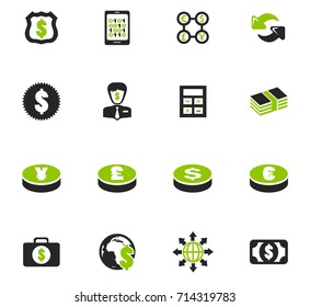 Currency Exchange Vector Icons User Interface Stock Vector (Royalty ...